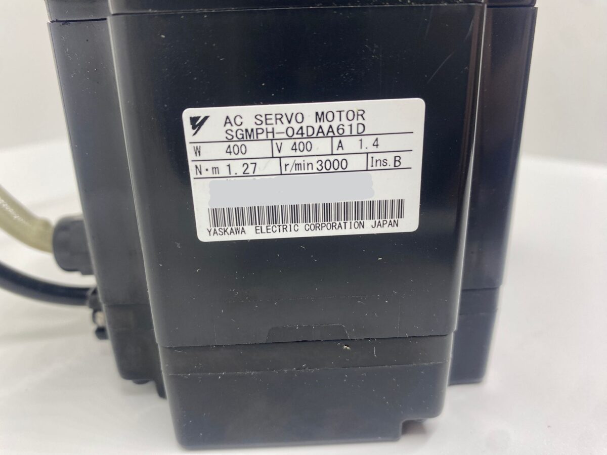 Motor YASKAWA SERVOMOTOR SGMPH-04DAA61D - TECHWOOD | WOODWORKING MACHINERY